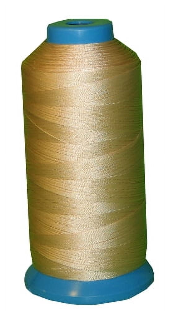 Army tan Bonded Nylon Sewing Thread T210 #207 1000 Yard for Outdoor ...