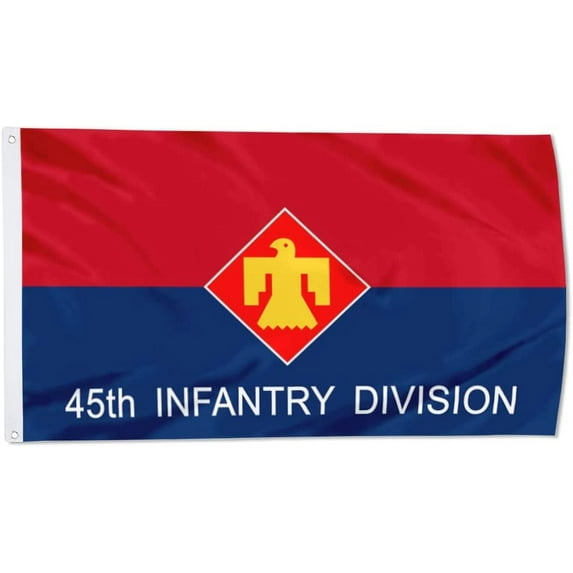 Army th Infantry division Flag 3x5Feet Military Banner with 2 Brass ...