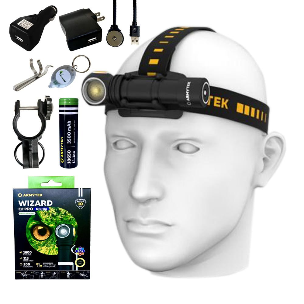 Armytek Wizard C2 Pro Nichia LED Multi Flashlight -1600 Lumens ...