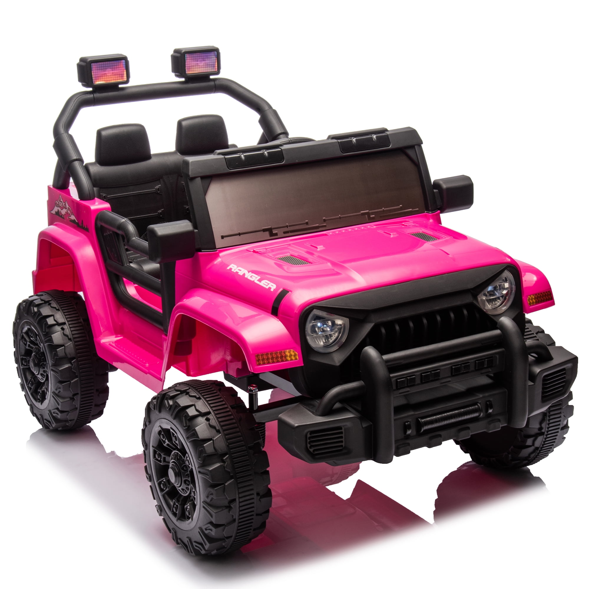 Arnahaishe 12V Electric Ride-On Car Toy with Suspension, Bluetooth, for ...