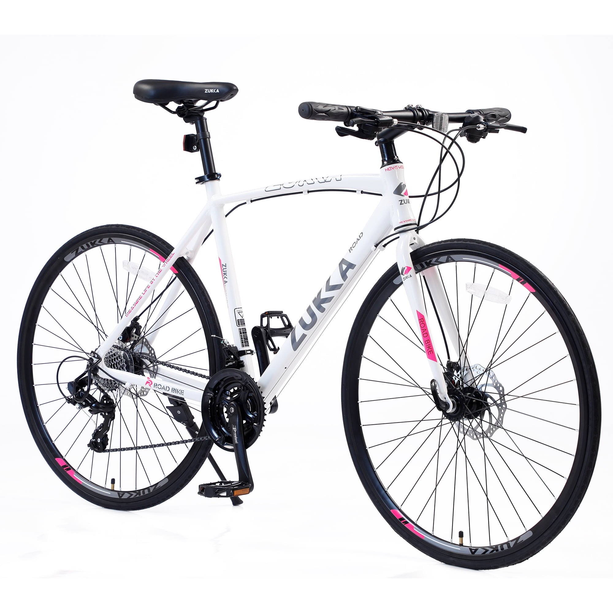 Arnahaishe 24 Speed Hybrid Bike, 700C Road Bikes for Men Women, Adult ...