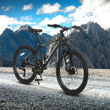 Huffy Rangeline Mountain Bike, 27.5" Wheels, Adults Ages 14+, Black and ...