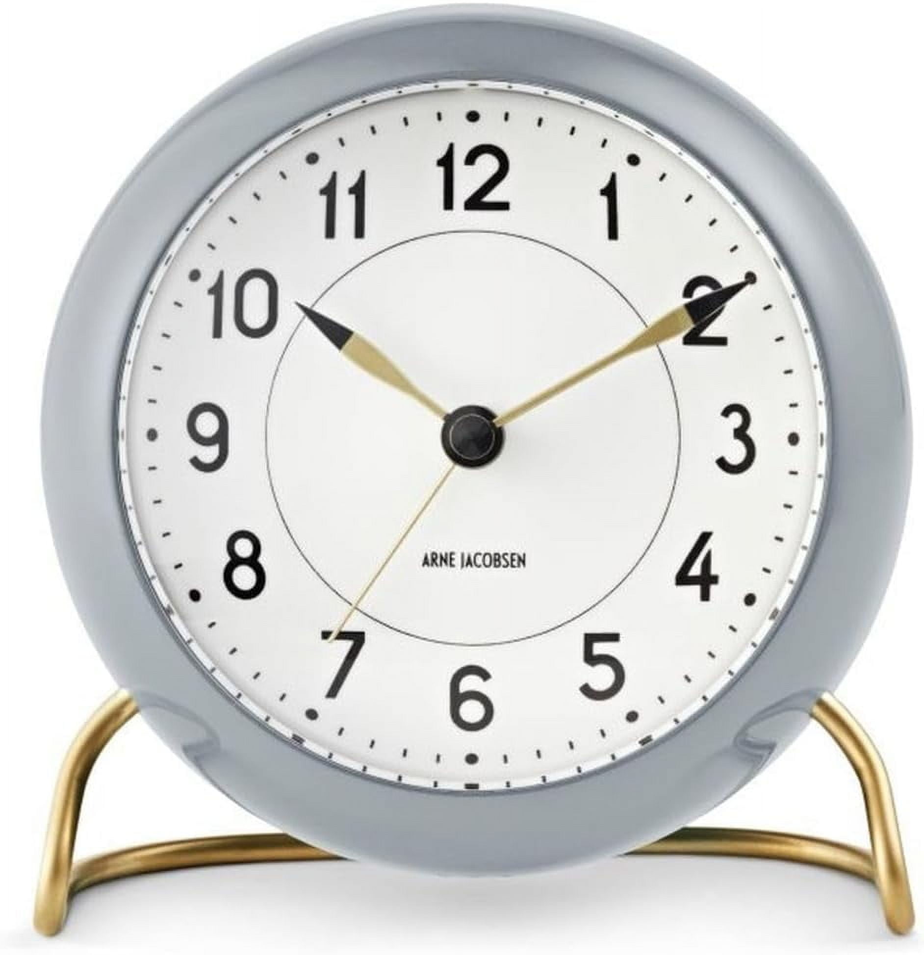 Arne Jacobsen Table Clock, Gray, 11 cm - Walmart.com