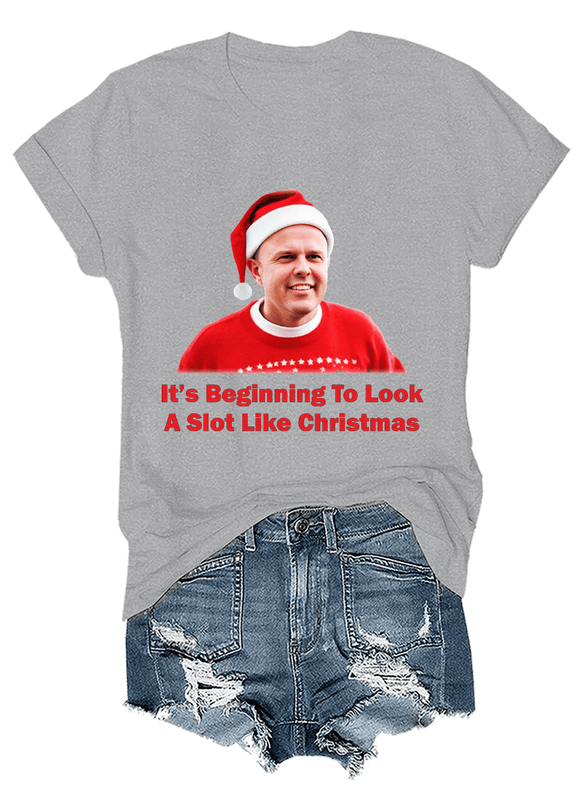 Arne Slot Christmas T-Shirt, It's Beginning To Look A Slot Like ...