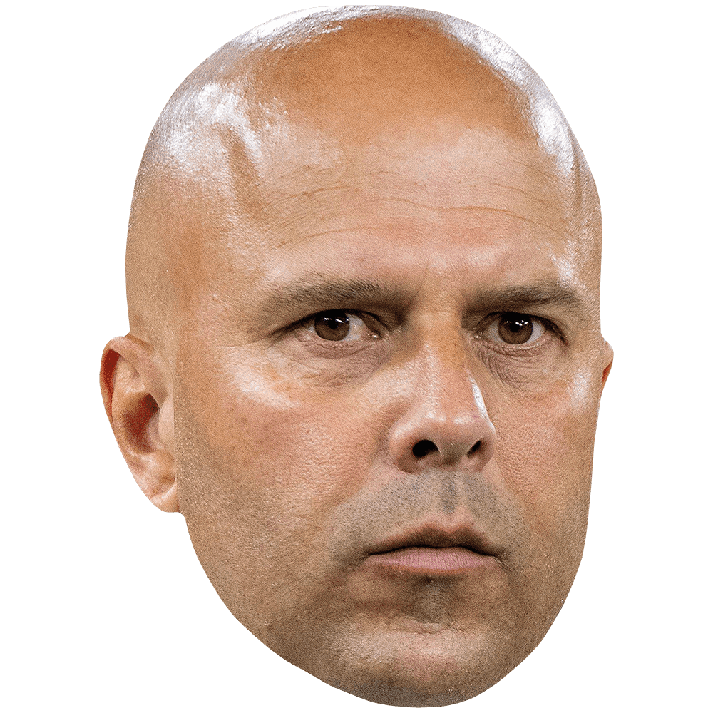 Arne Slot (Serious) Big Head. Larger than life mask. - Walmart.com