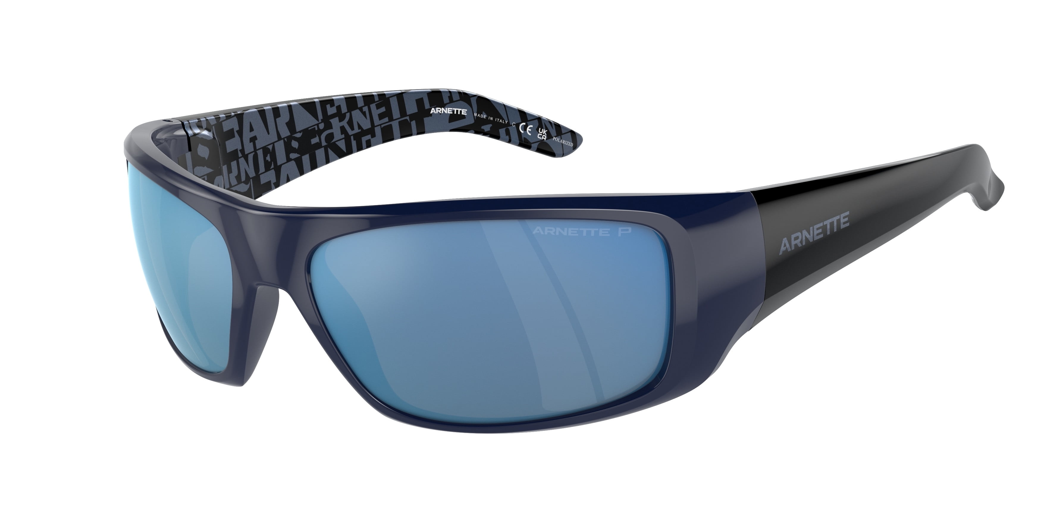 Arnette - HOT SHOT AN 4182, Sports propionate men DARK BLUE/BLUE MIRROR ...