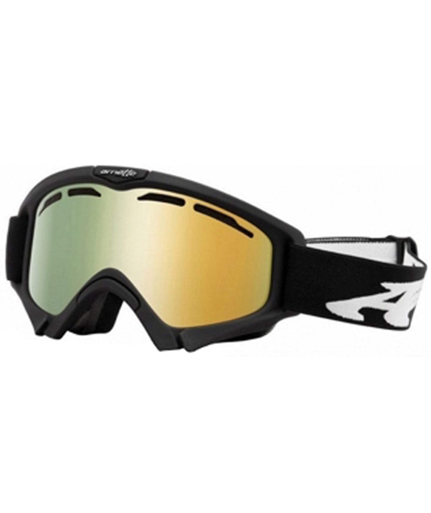 Arnette Mini Series Kid's Snow Goggles AN5005 - Black w/ Gold Chrome ...