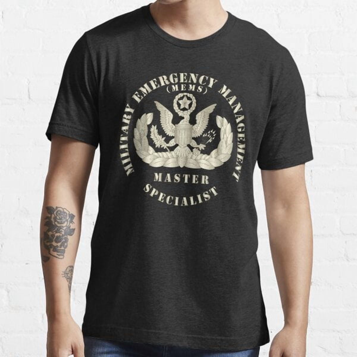 Arng Military Emergency Management Specialist Master Silver Essential T ...