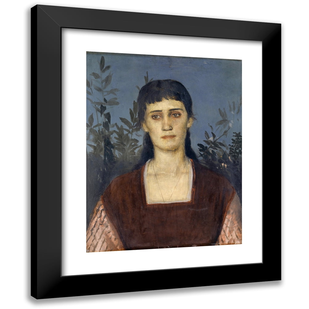 Arnold Böcklin 12x14 Black Modern Framed Museum Art Print Titled ...