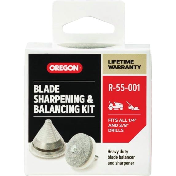 Arnold BSK-1 Lawn Mower Blade Balancer & Lawn Mower Blade Sharpener Kit ...