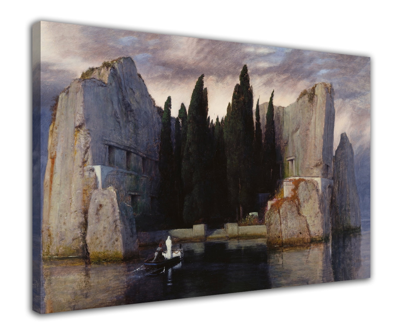 Arnold Bocklin Art Painting Isle of the Dead Poster Surreal Wall Art ...