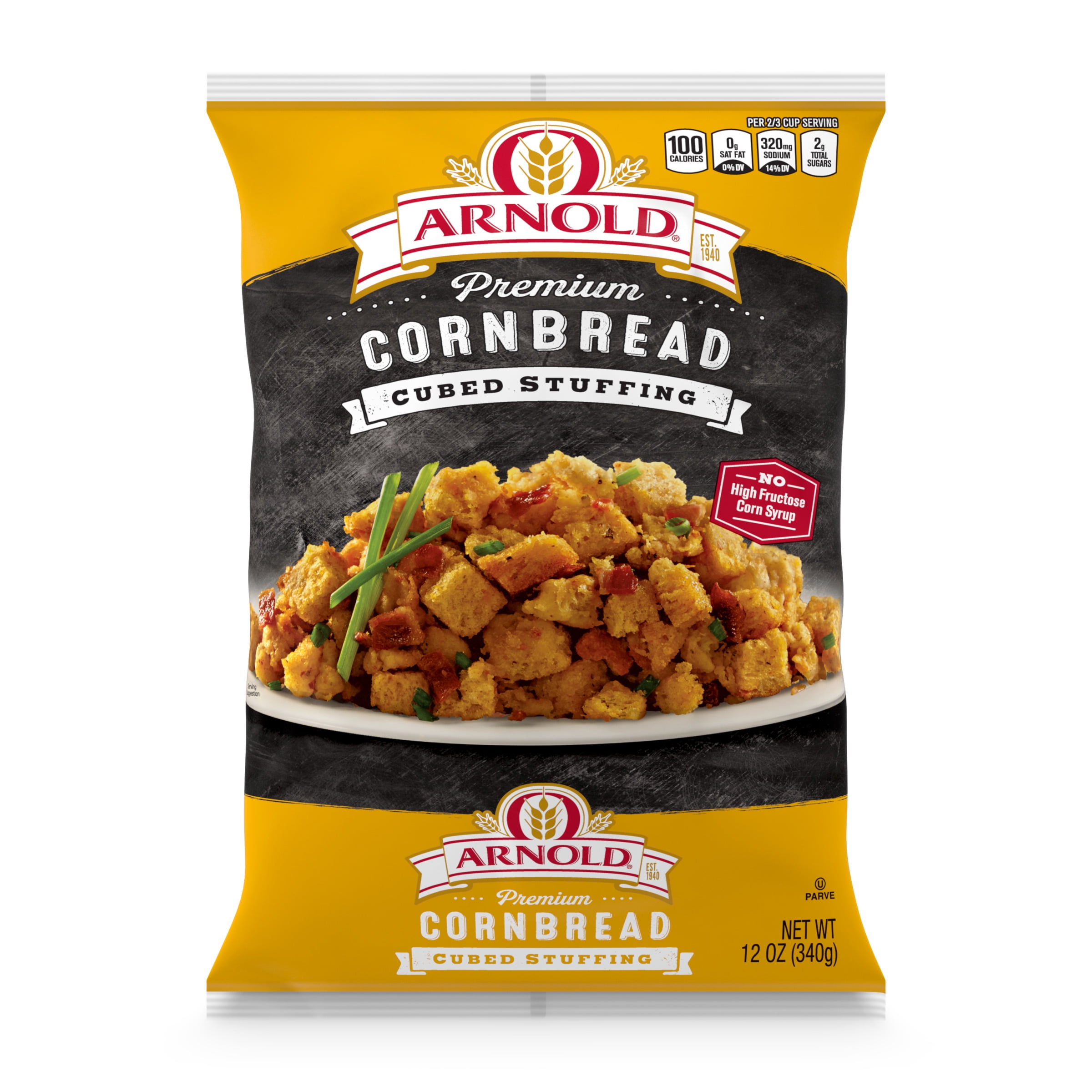 Arnold Cornbread Cubed Stuffing, 12 oz - Walmart.com