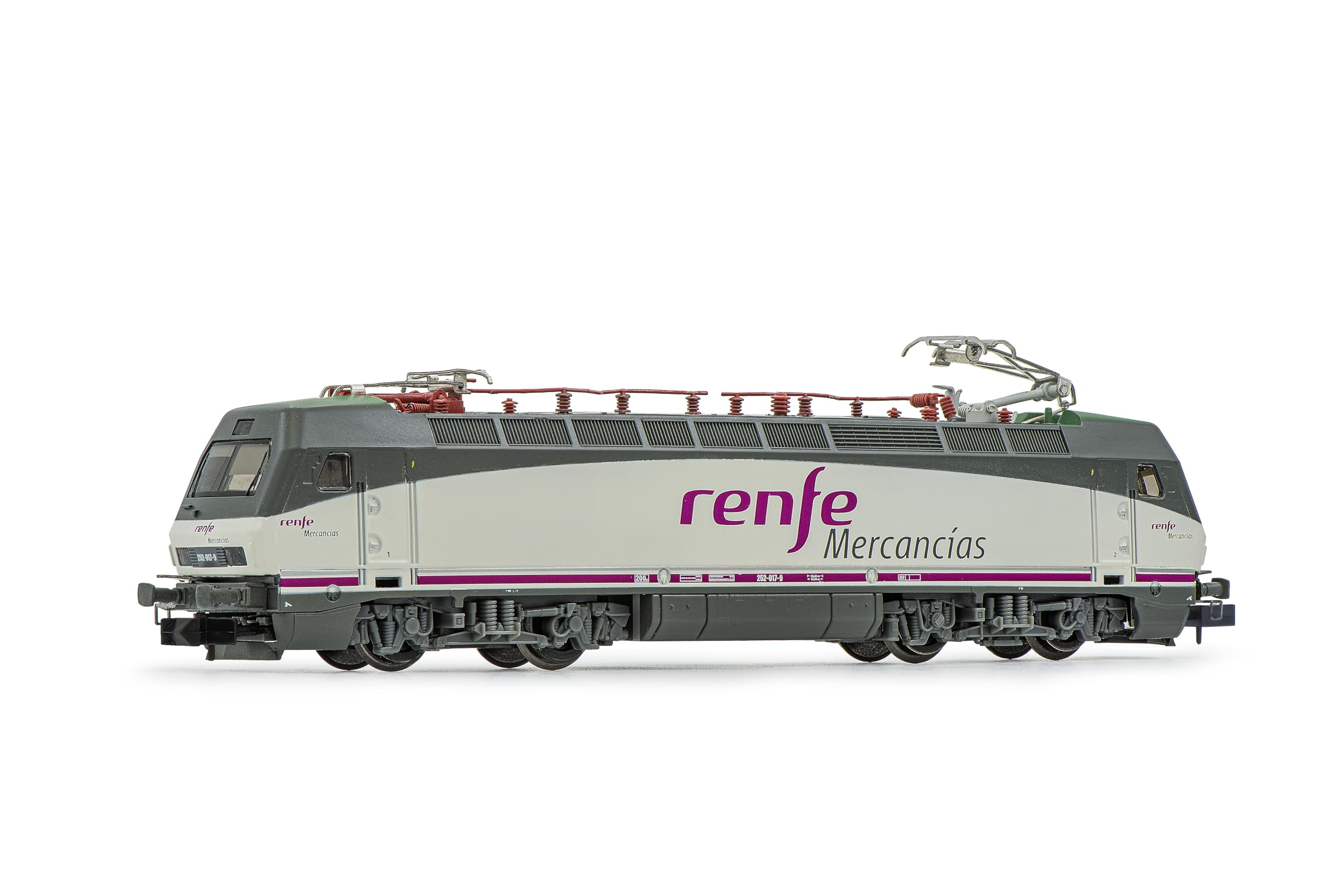 Arnold DR, electric locomotive class 211, red livery with wide decor ...