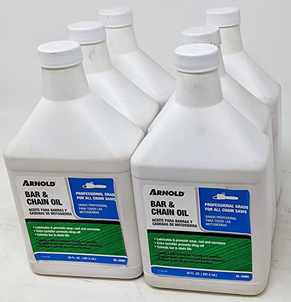 Arnold OL-20BC SAE 30 Bar and Chain Oil 20oz Bottle (6-Pack) - Walmart.com