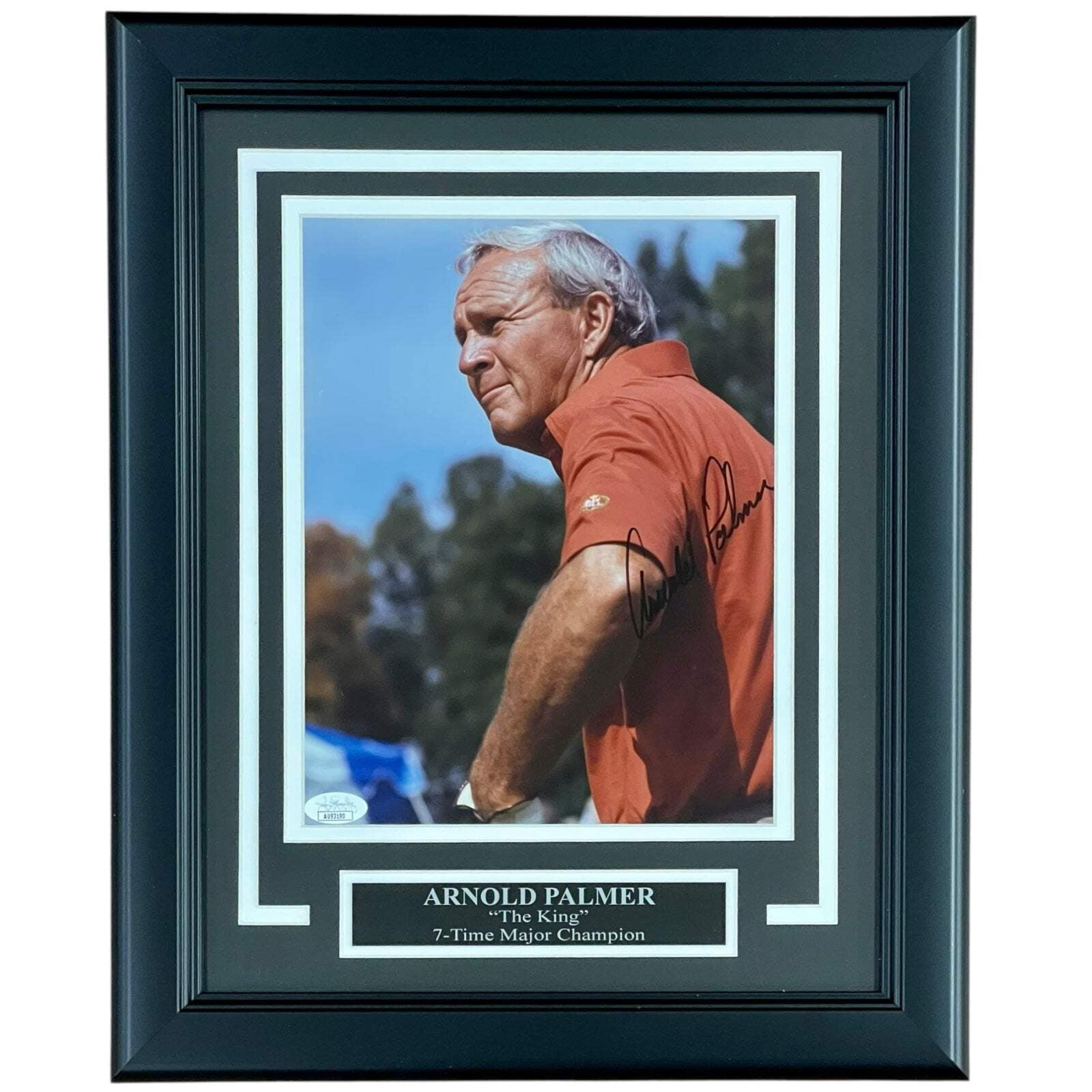 Arnold Palmer Autographed Golf Deluxe Framed 8x10 Photo - JSA - Walmart.com