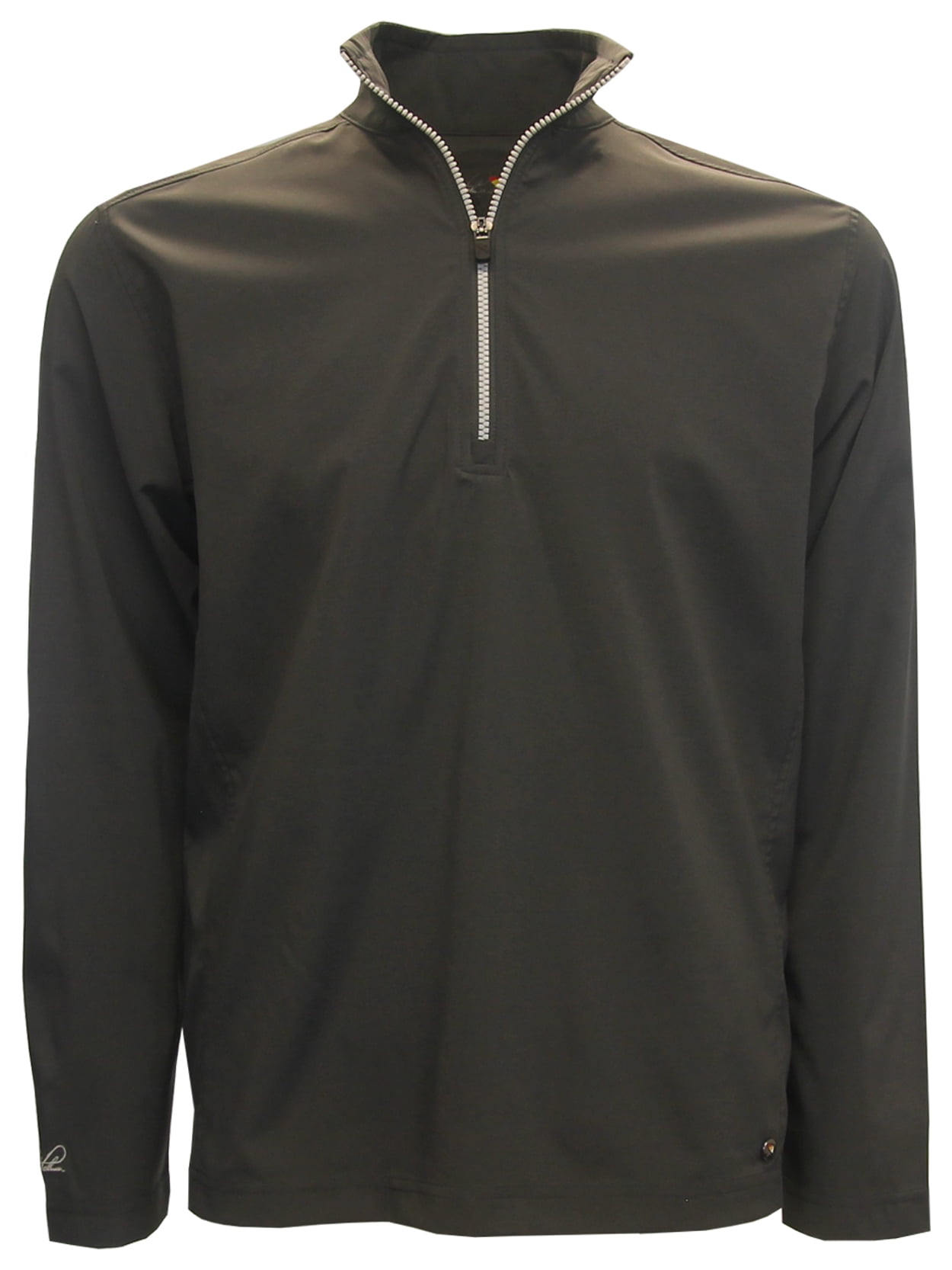 Arnold Palmer Golf Men's Challenger 1/4-Zip Windshirt, Medium Stone ...