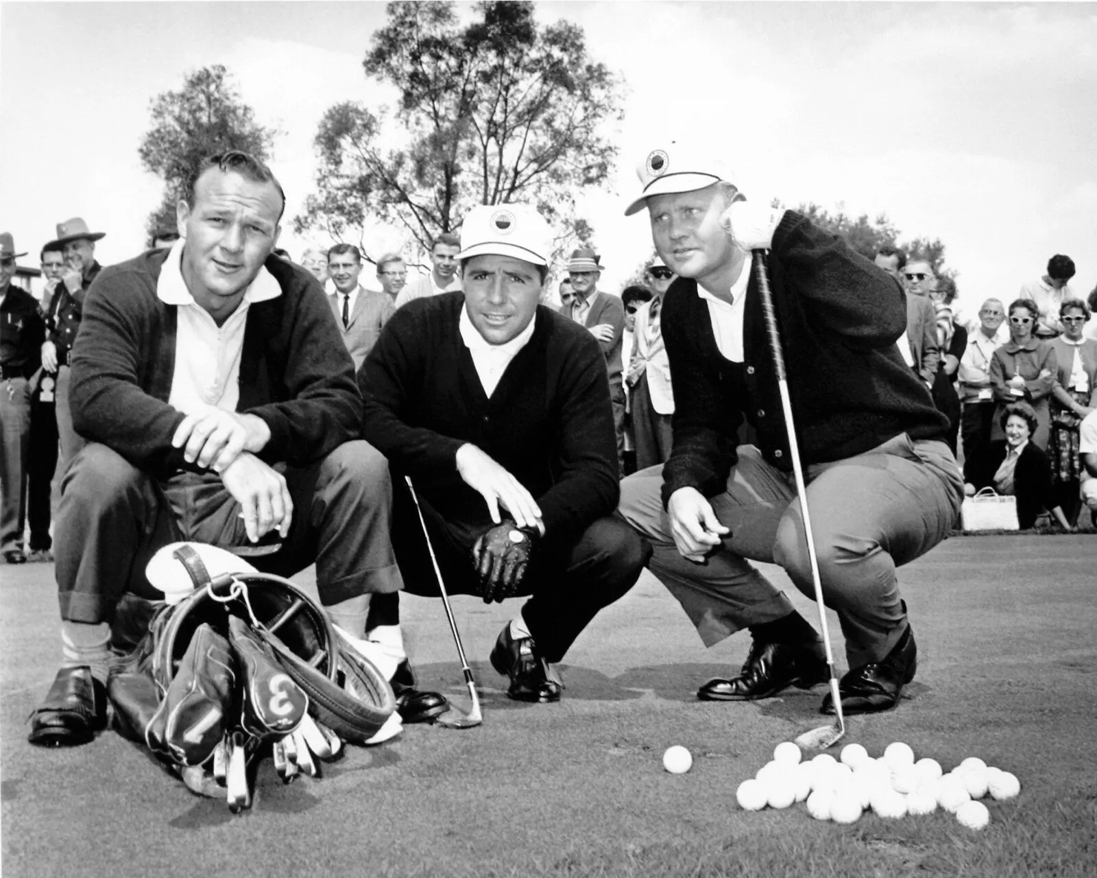 Arnold Palmer & Jack Nicklaus and Gary Player Multi-size Photo, Sports ...