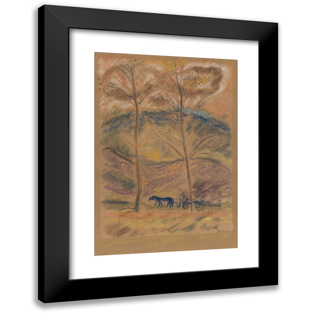 Arnold Peter Weisz-Kubínčan 14x18 Black Modern Framed Museum Art Print ...