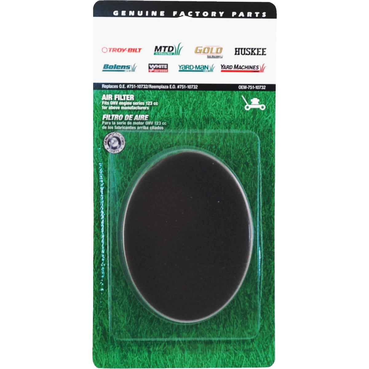 Arnold PowerMore 123 CC Foam Engine Air Filter OEM-751-10732 - Walmart.com