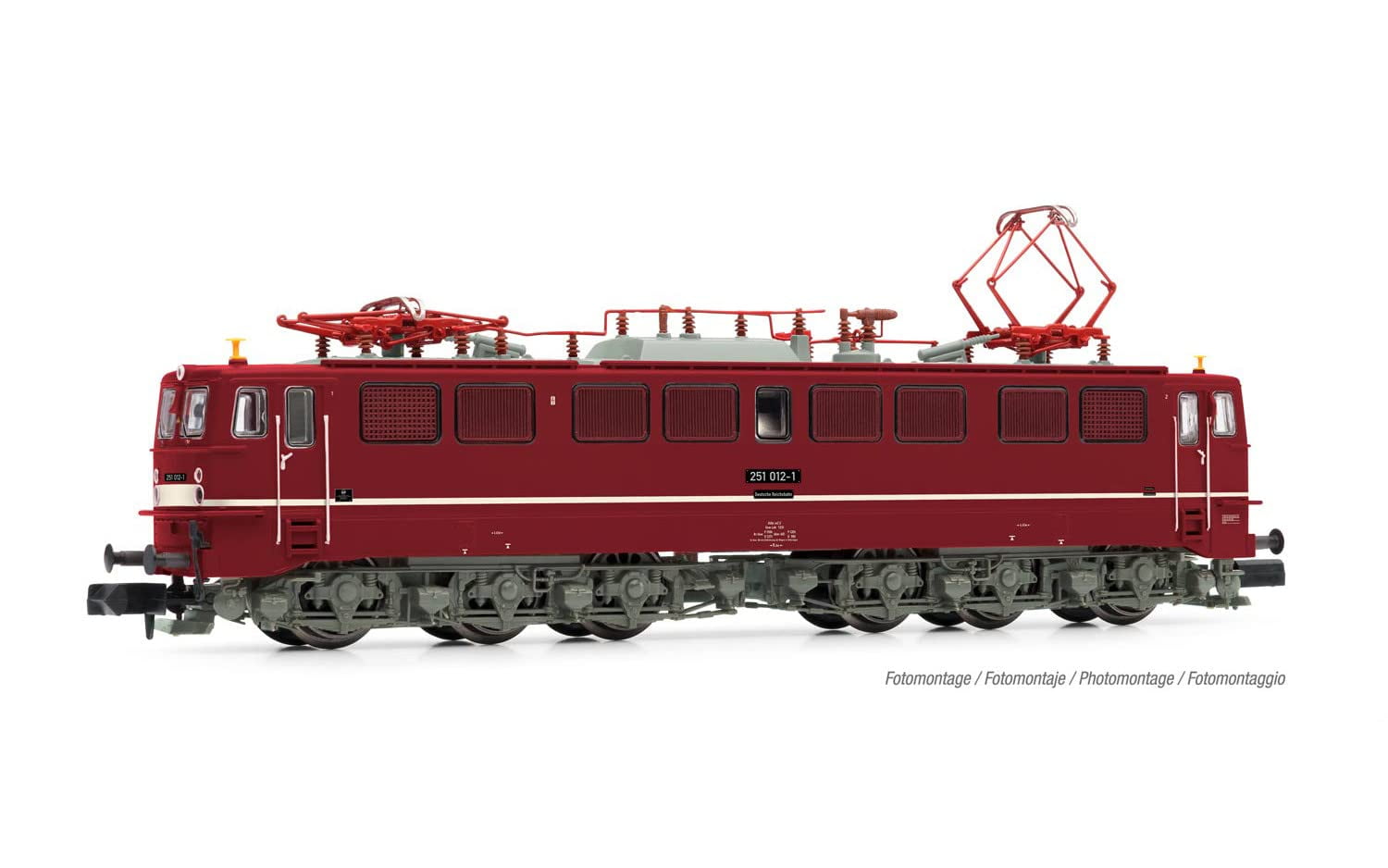 Arnold SNCF, 141R 1173 steam locomotive, "Mistral", boxpok wheels ...