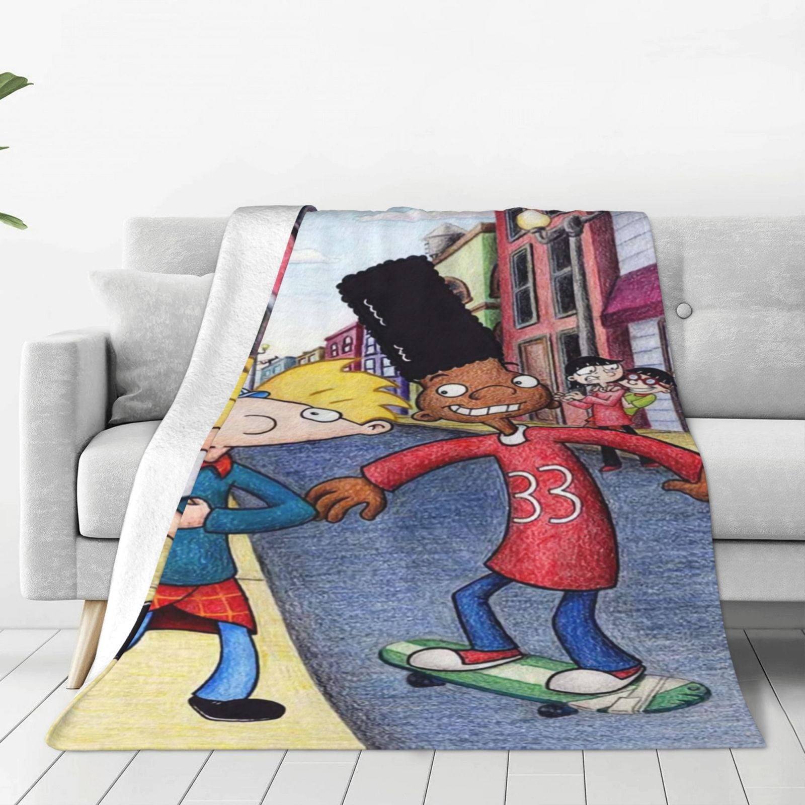 Arnold Shortman Throw Blanket Lightweight Fannel Fleece Bed Blanket Super Soft Blanket for All ...