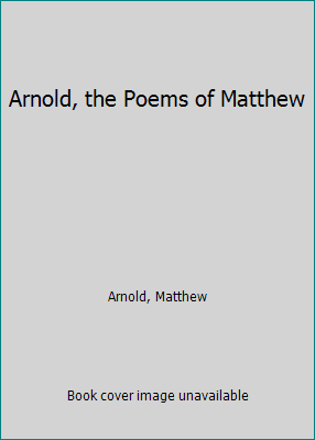Pre-Owned Arnold, The Poems of Matthew (Penguin Poetry Library ...