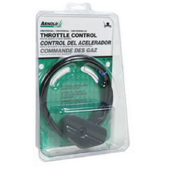 Arnold Universal Small Engine Throttle Control Cable - Fits Most Walk ...