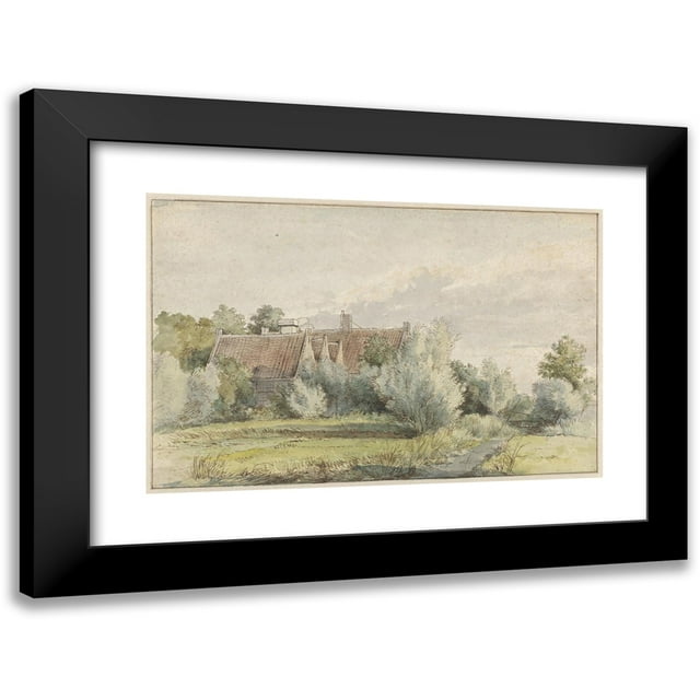 Arnoldus Johannes Eymer 14x11 Black Modern Framed Museum Art Print ...