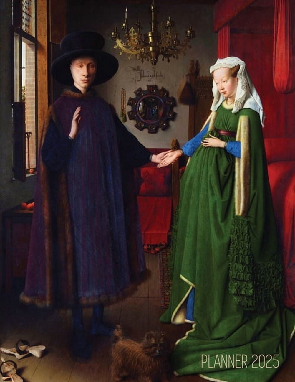 Arnolfini Portrait Art Planner 2025: Jan van Eyck Organizer Calendar ...