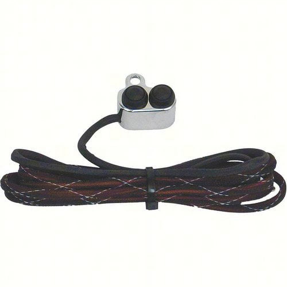 Arnott Air Suspension Chrome Handlebar-Mounted Push Button Compressor ...