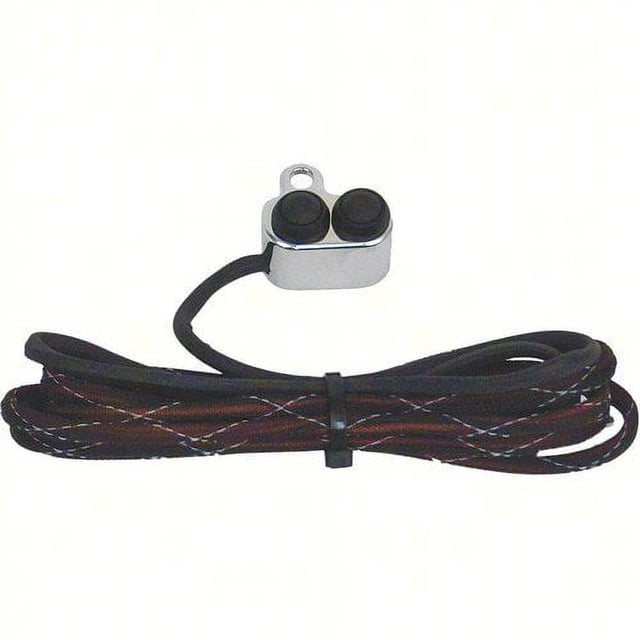 Arnott Air Suspension Chrome Handlebar-Mounted Push Button Compressor ...