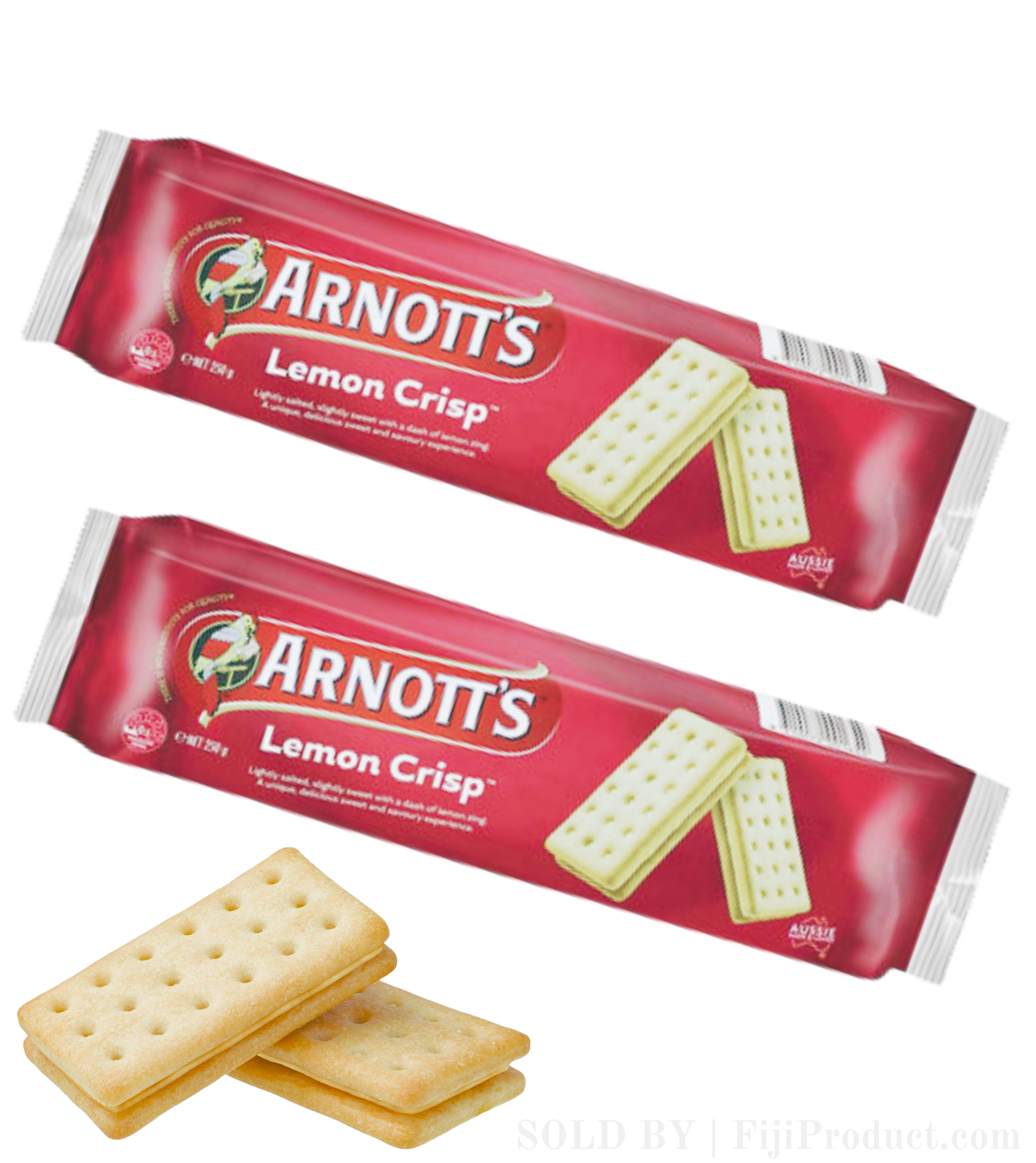 Arnott's Lemon (Deal-Pack Of 2 x 250g EA) Arnott's LEMON Crisp Cream ...