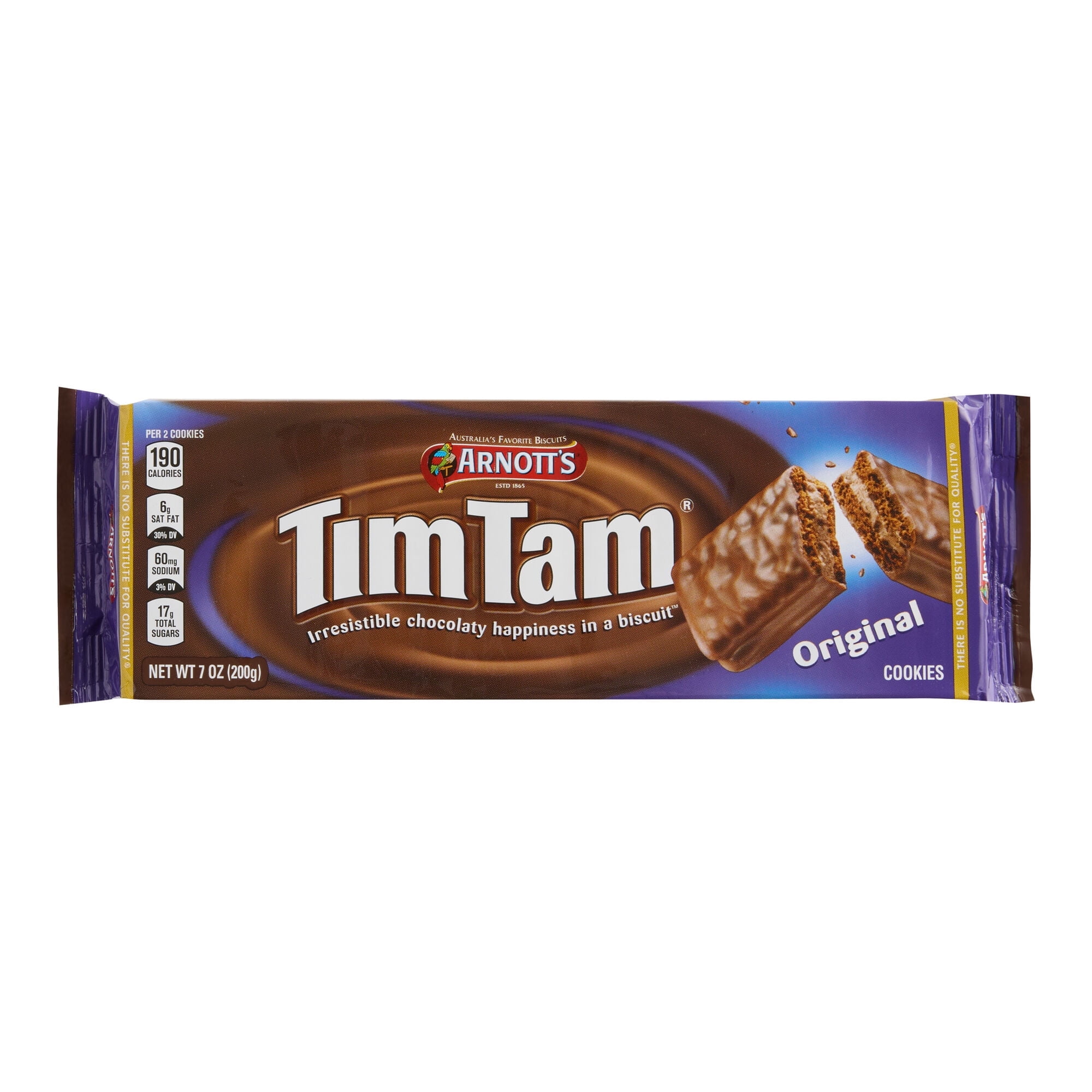 Arnott's Tim Tam Original Chocolate Cookies 7 oz. - Walmart.com