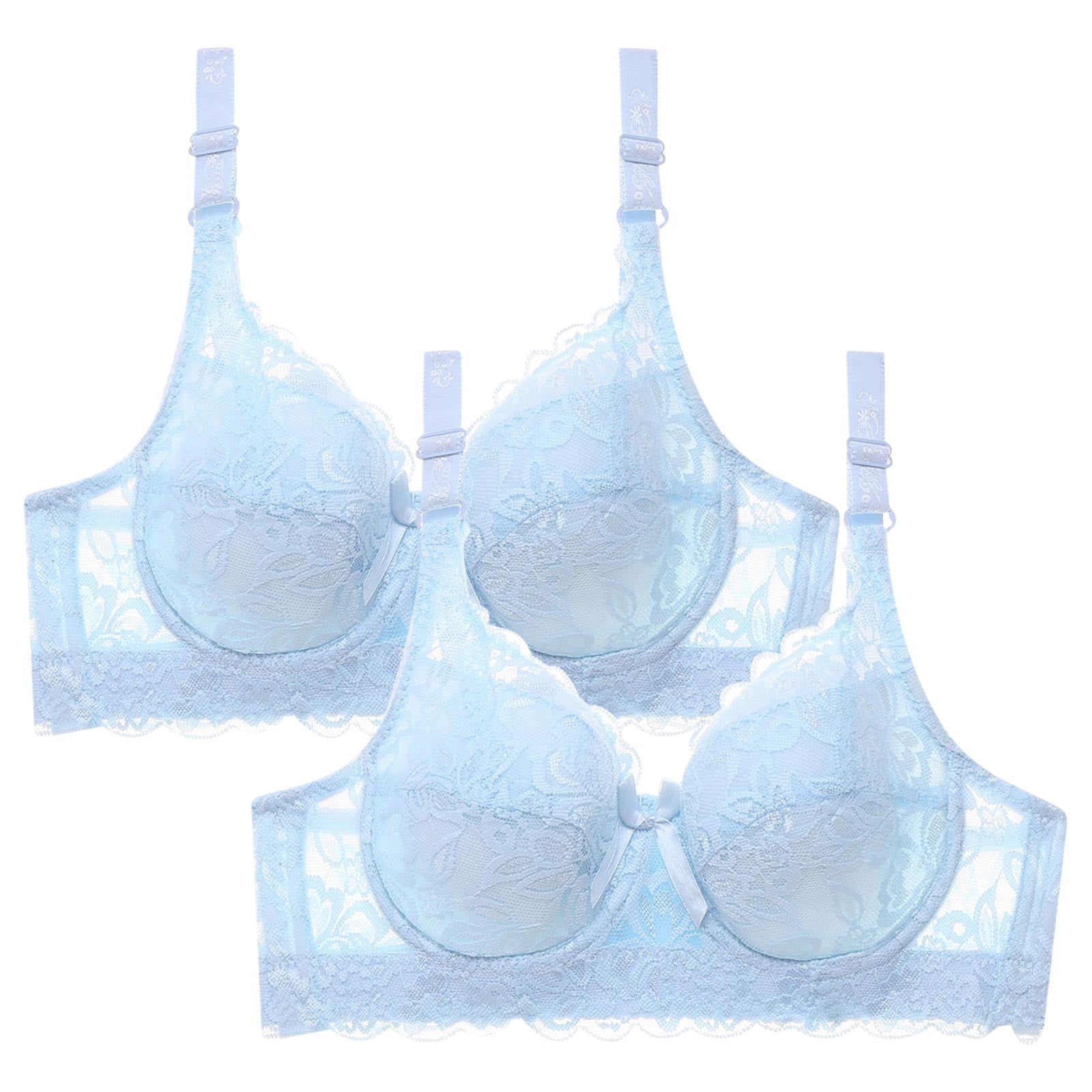 Arnsht 2Pcs Lingerie for Women's Lace Underwire Bra Sheer See Through ...