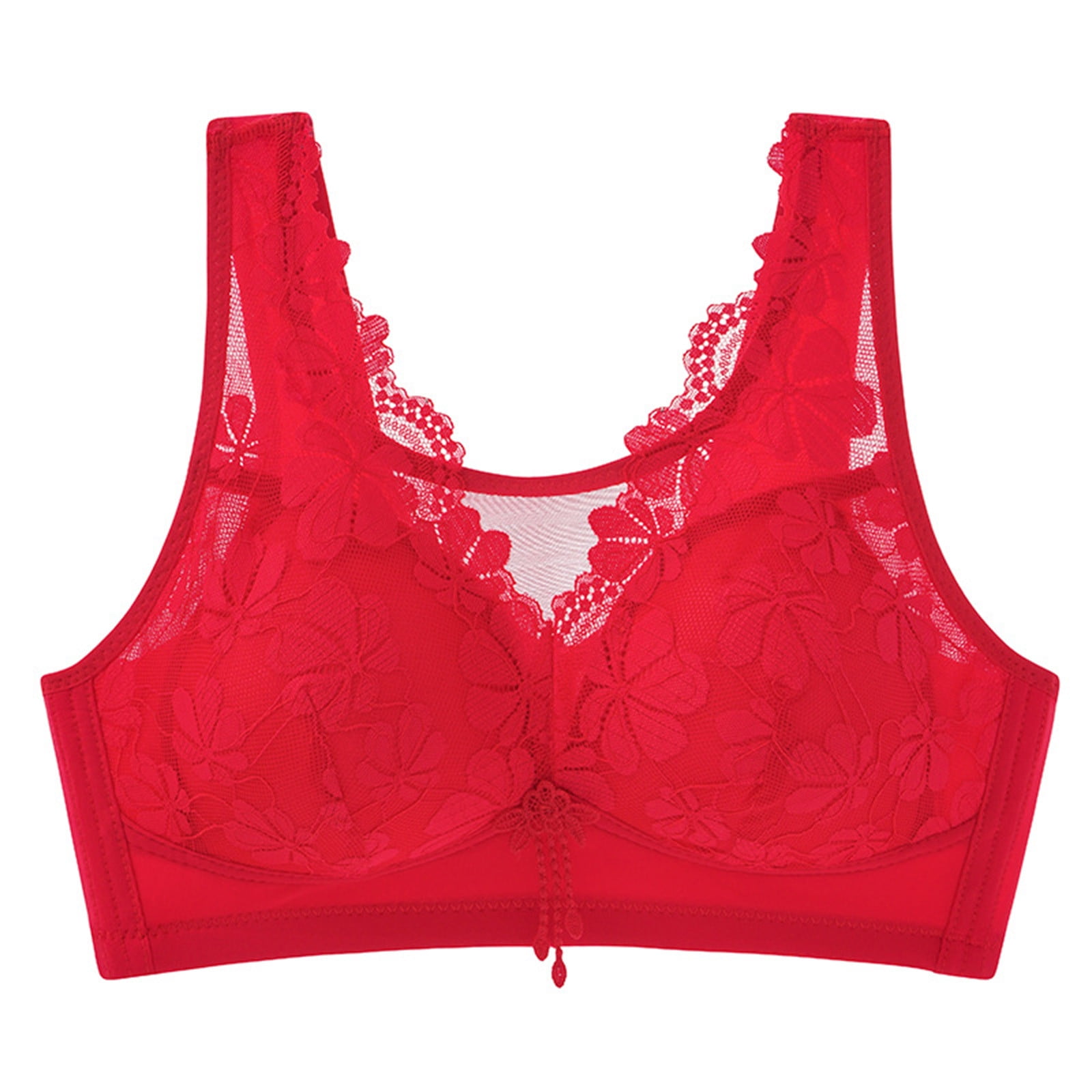 Arnsht Bras for Women No Underwire Unpadded Full Coverage Lace Border ...