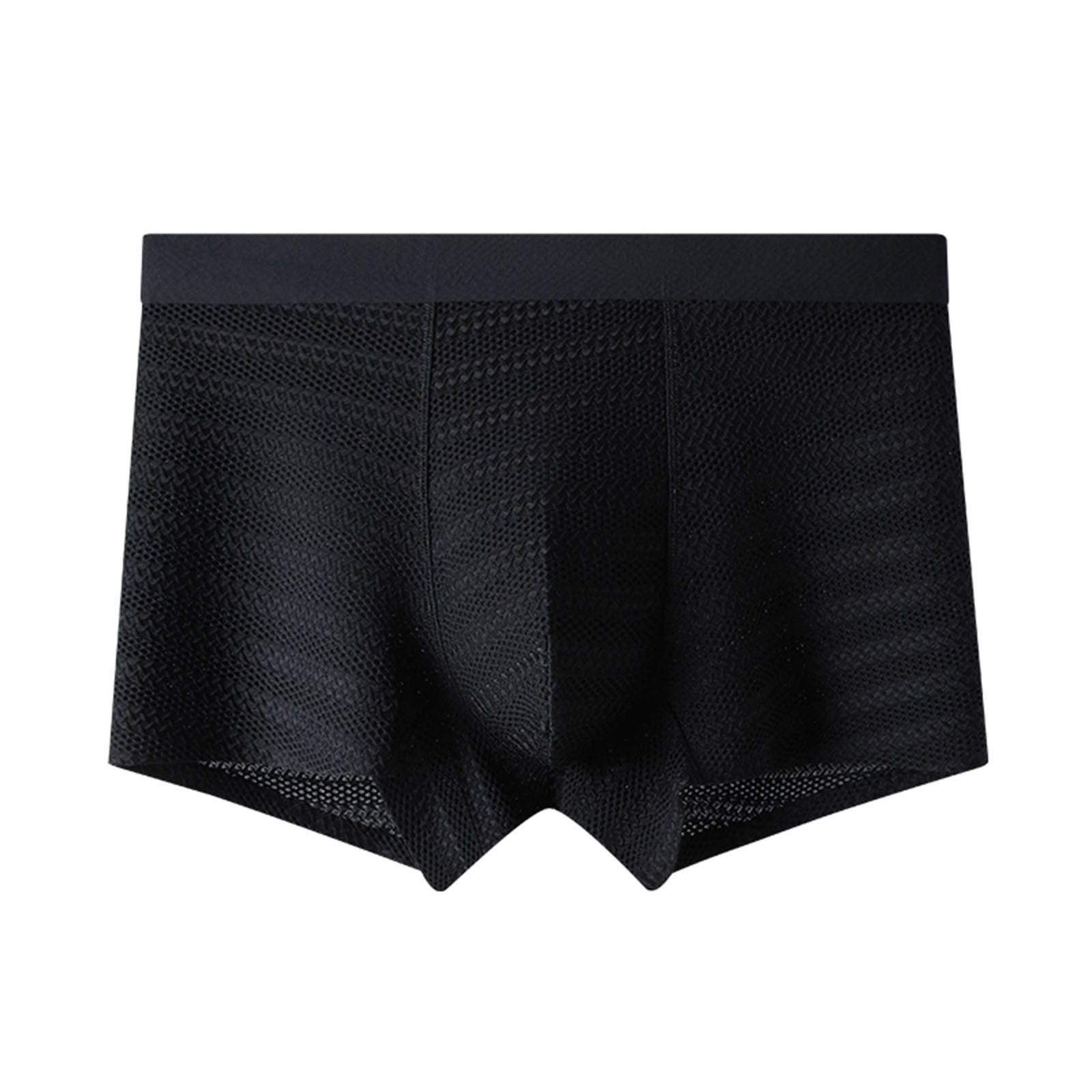 Arnsht Men's Pouch Boxer Briefs Seamless Ribbed Underwear Low Rise ...