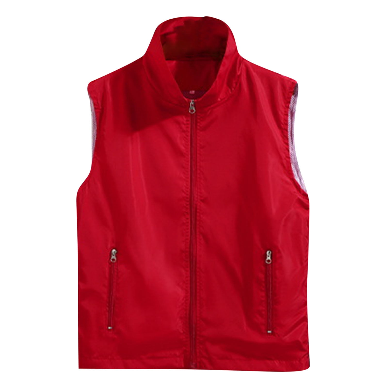 Arnsht Men's Summer Plus Size Lightweight Golf Vest Outerwear with ...