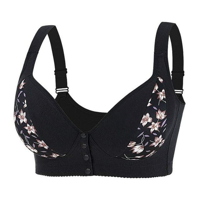 Arnsht Plus Size Push Up Bra for Women Fashion Print Underwear ...