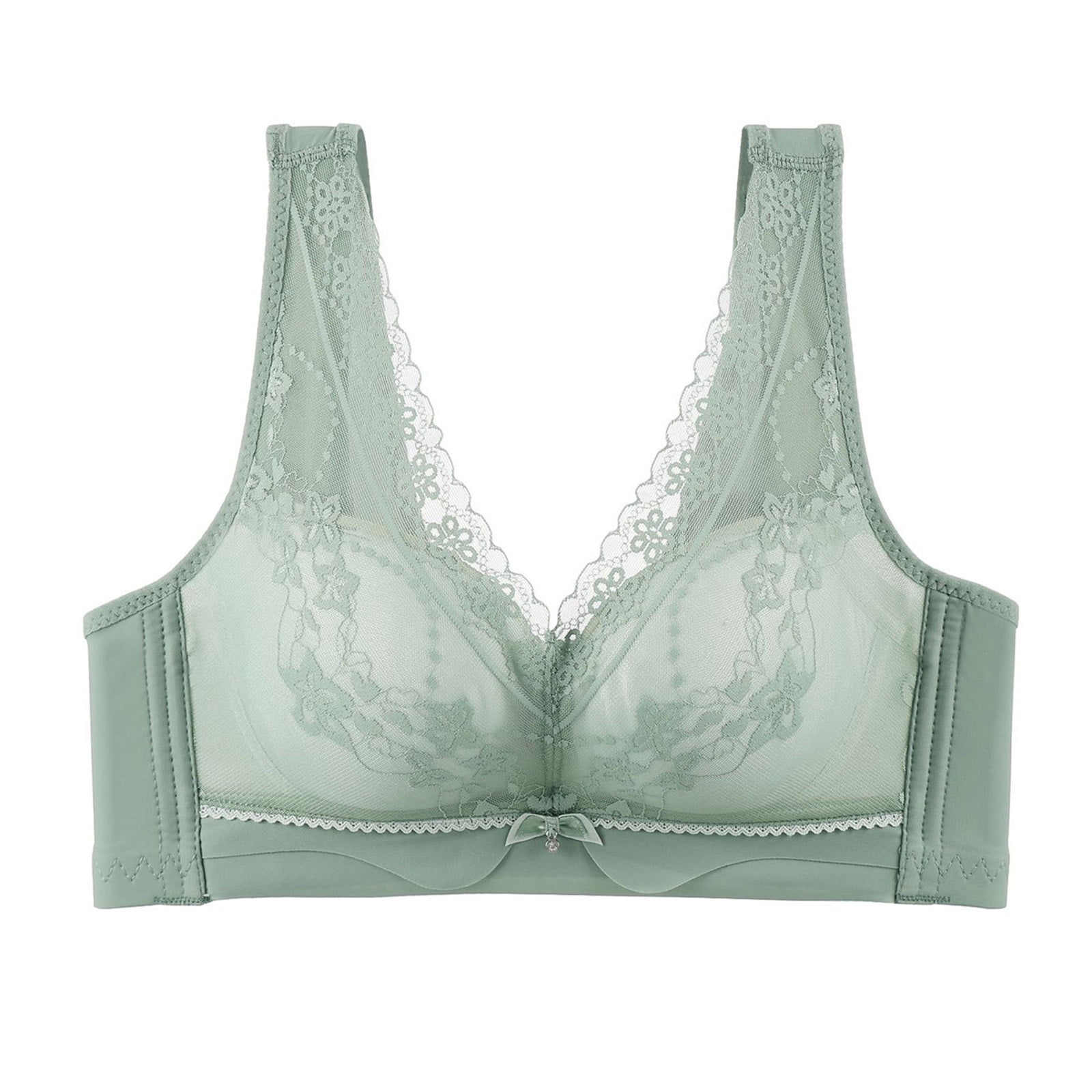Arnsht Small Bust Thick Padded Wireless Bra Thin Comfortable Breathable ...