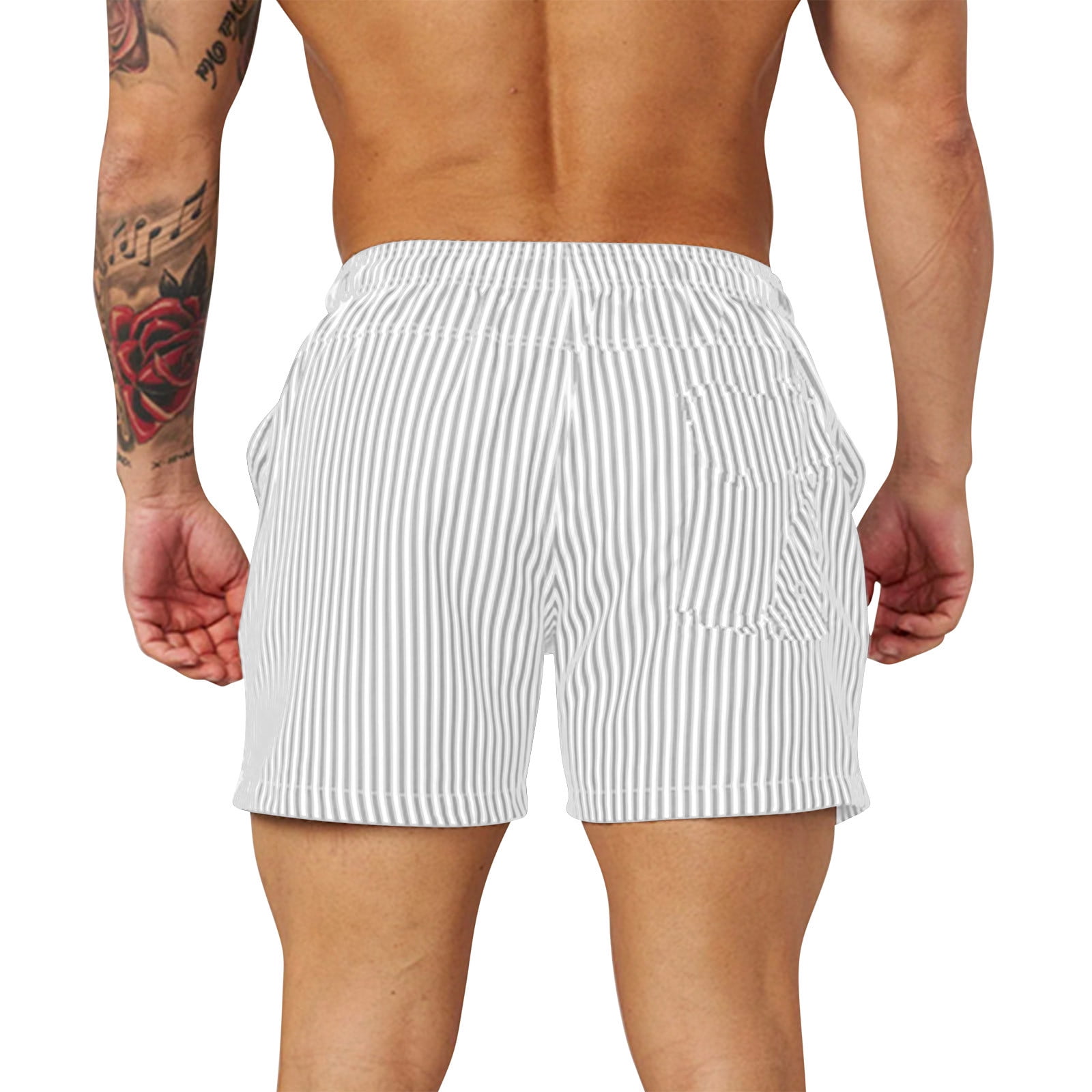 Arnsht Swim Trunks Mens 7 Inch Bathing Suit with Mesh Liner Men's ...