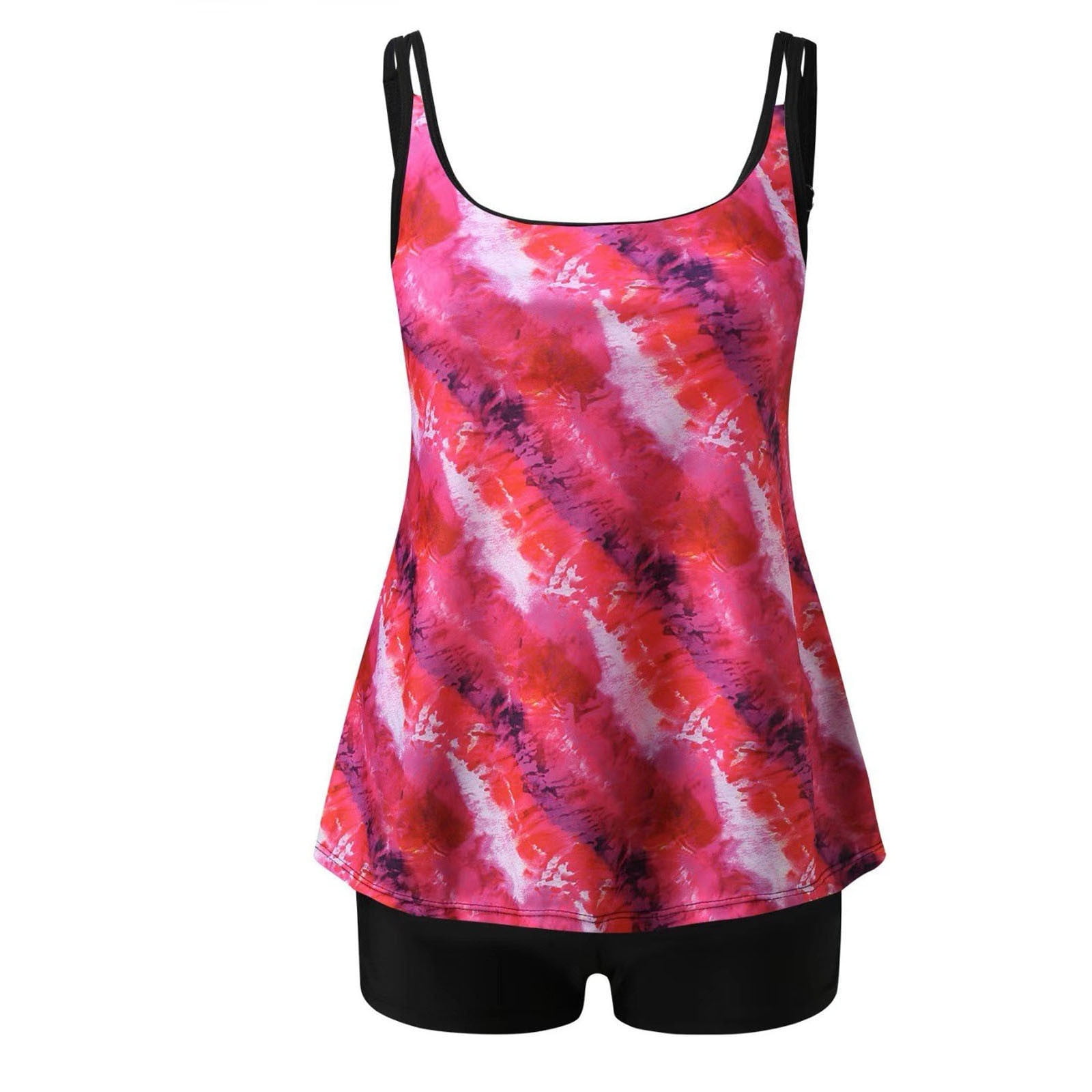 Arnsht Tankini Swimsuits for Women Two Piece Bathing Suits Tops with ...