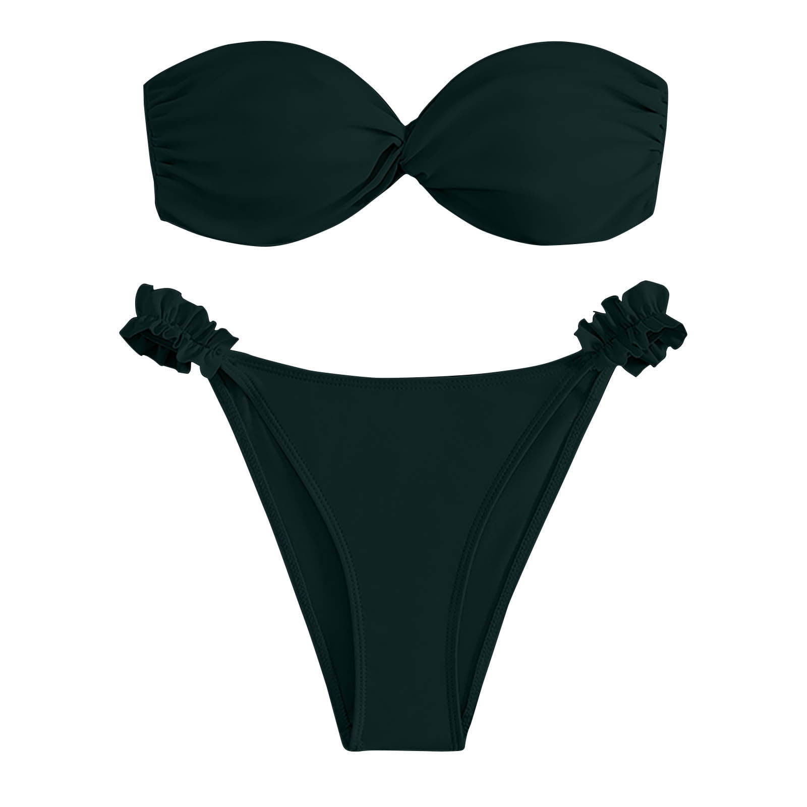 Arnsht Two Piece Strapless Bikini Set Beach Swimsuits Pool Party ...