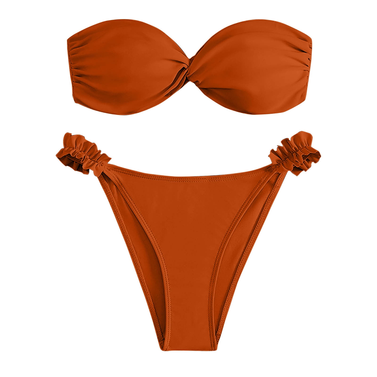 Arnsht Two Piece Strapless Bikini Set Beach Swimsuits Pool Party ...