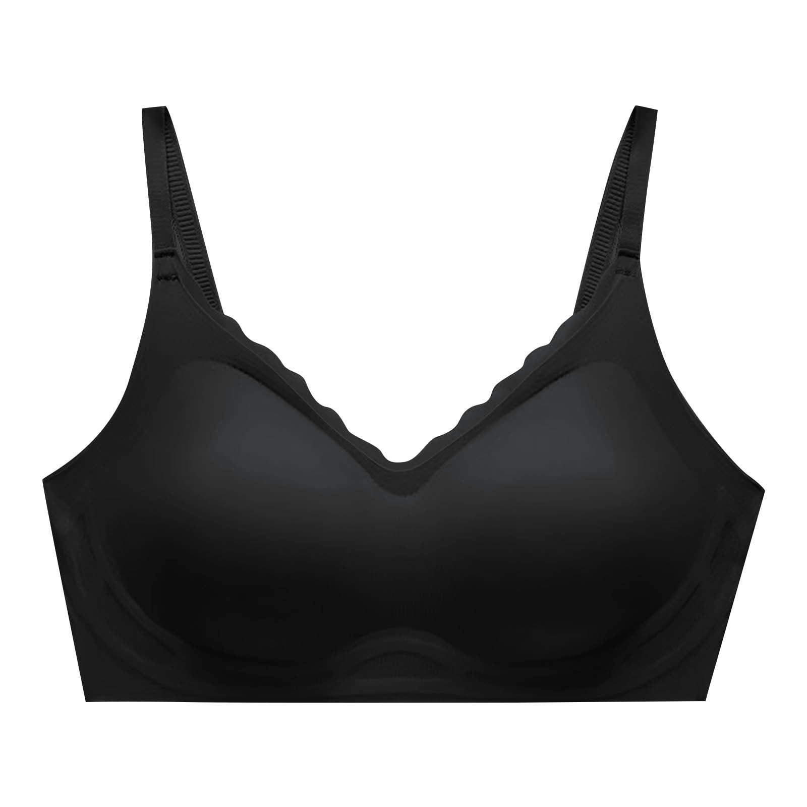 Arnsht Wirefree Seamless Bra for Women Deep V Bralette Summer Thin ...