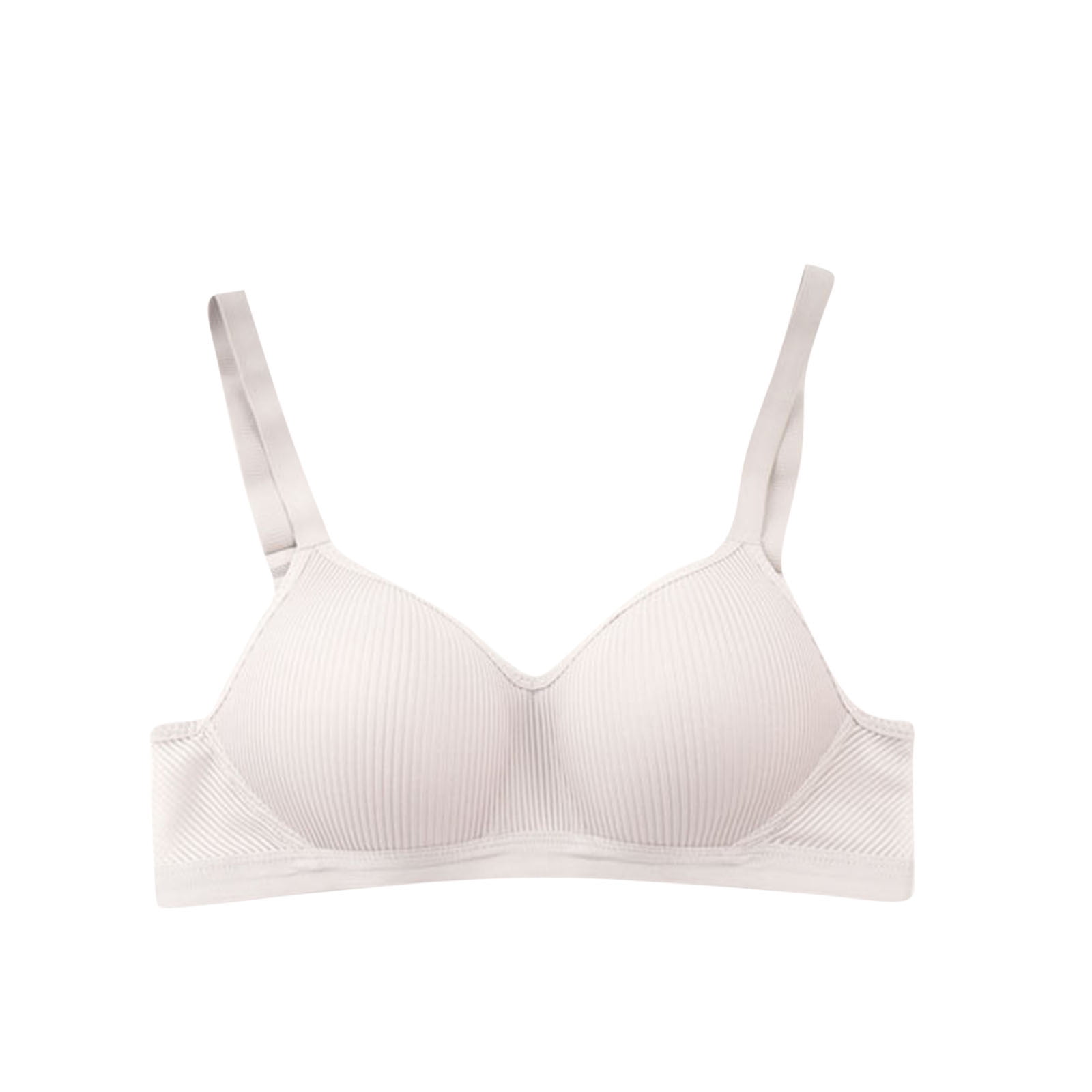 Arnsht Women's Bras No Underwire Scalloped Up Bras Soft Wireless ...