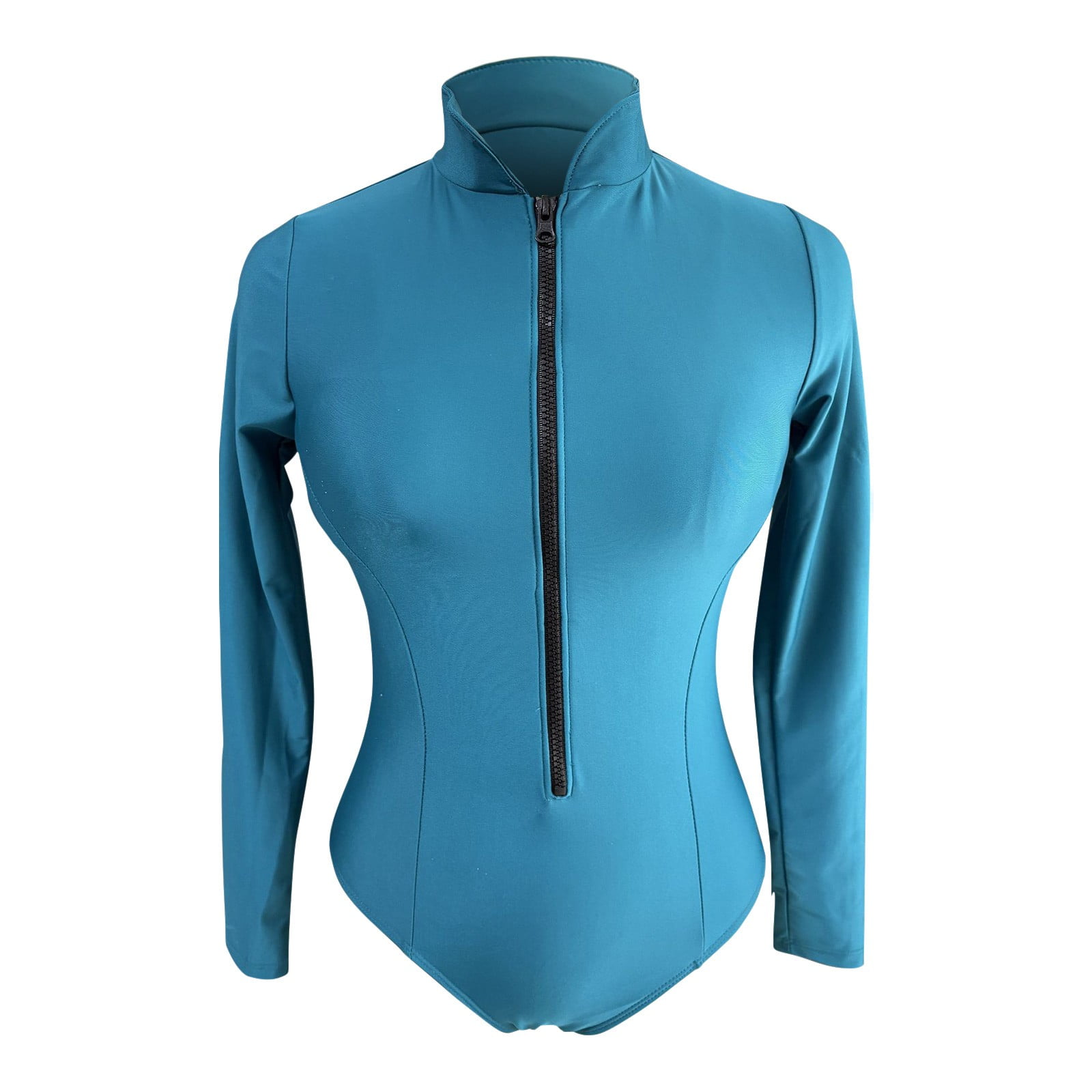 Arnsht Women's Long Sleeve Rash Guard Swimsuit Soft Comfortable ...