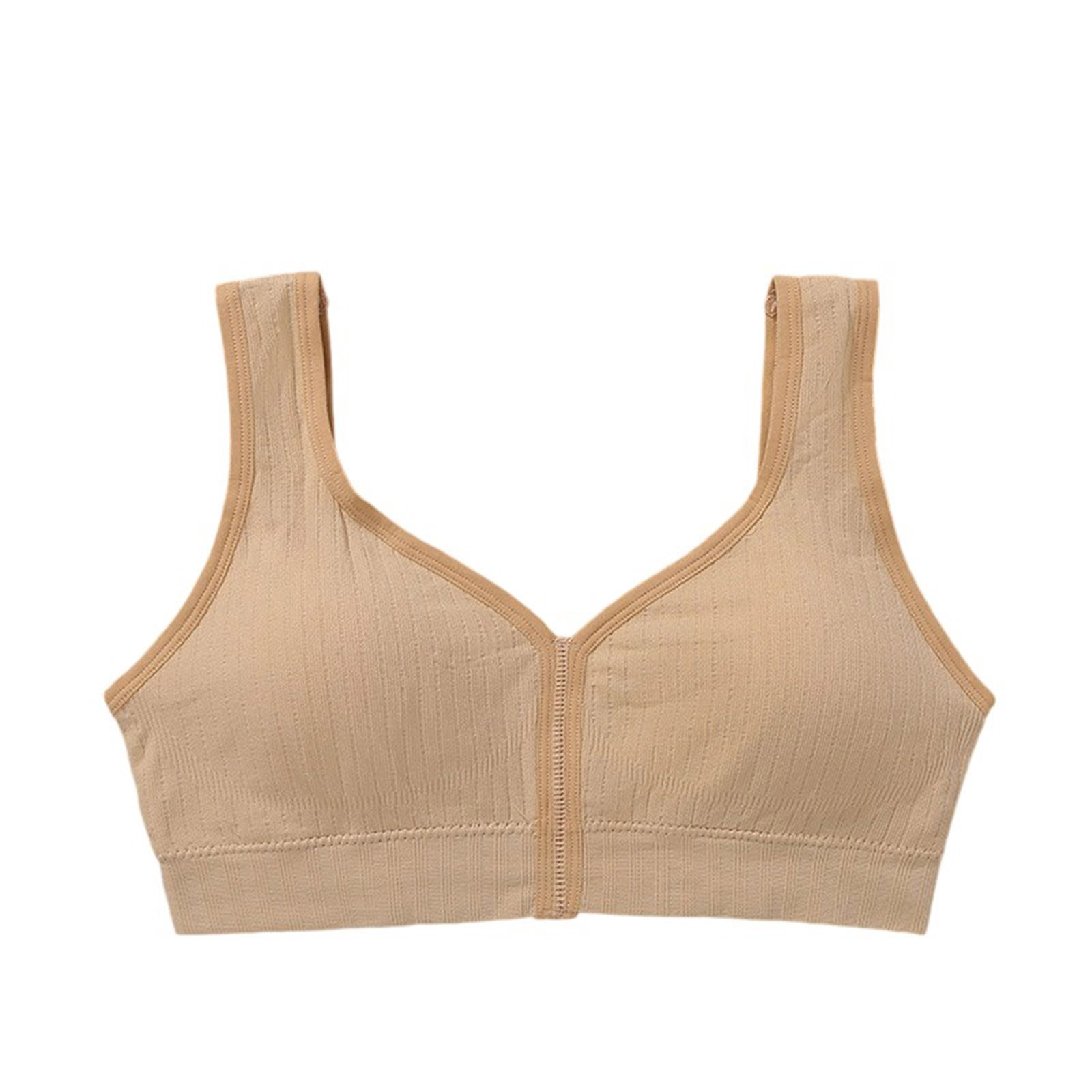 Arnsht Women's Non-steel Ring Underwear Large Size Breathable Back Wide ...