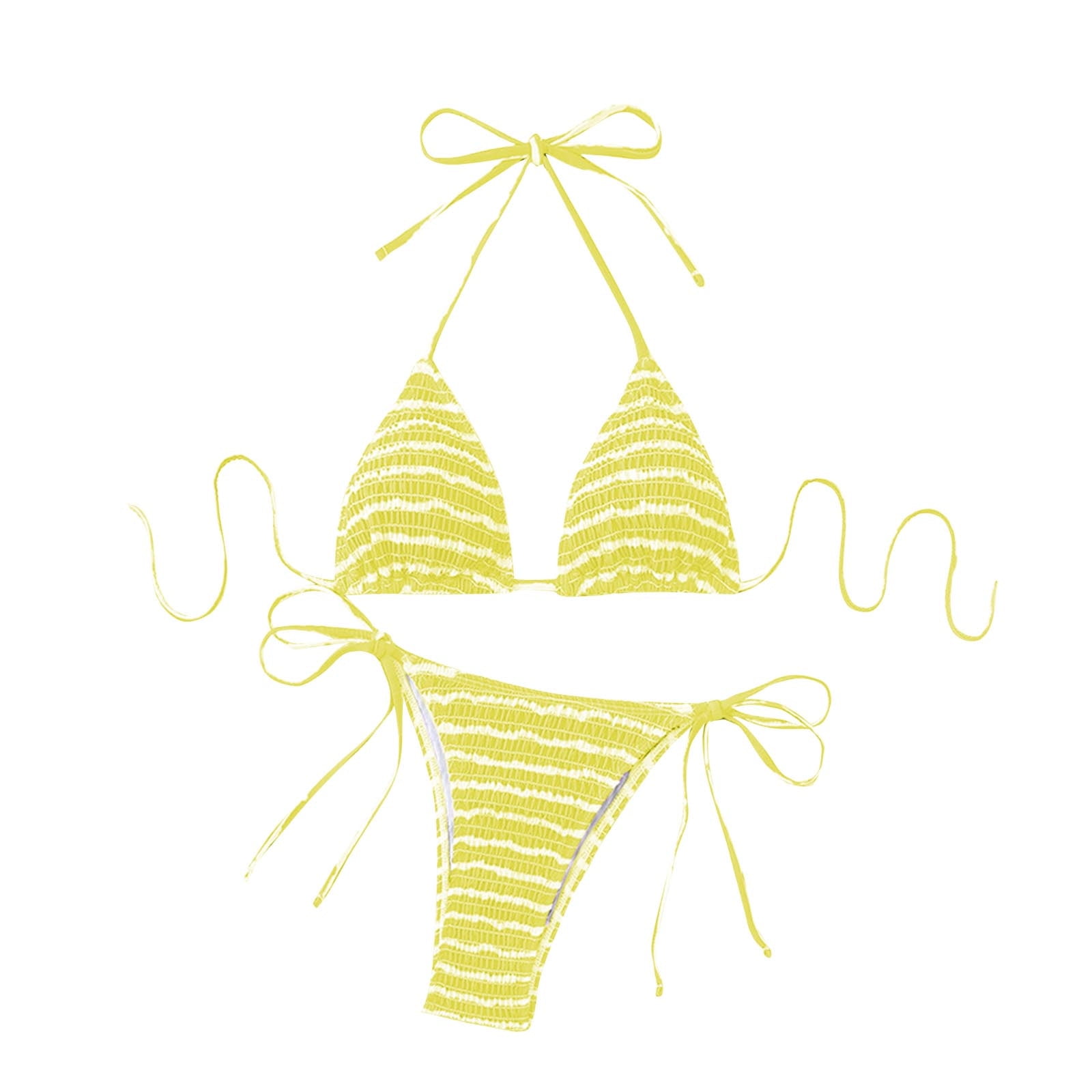 Arnsht Women's Striped Printed Bathing Suit Colorblock Textured Pattern ...