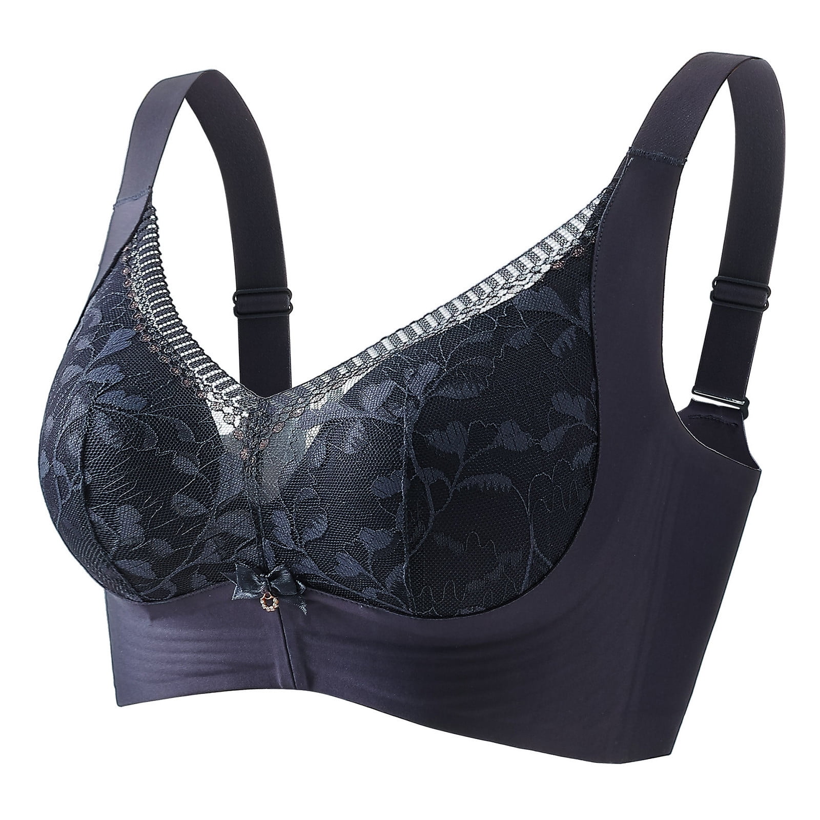 Arnsht Women's Thin Underwear Large Size Large Cup Large Breasts Show ...