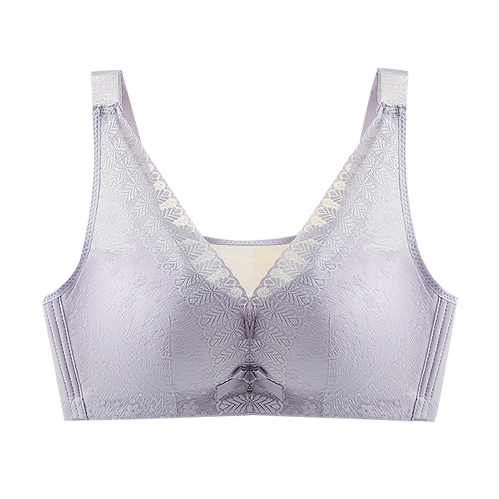 Arnsht Women's Wireless Lace Bra Cute Fashion Lifting Large Size Thin ...